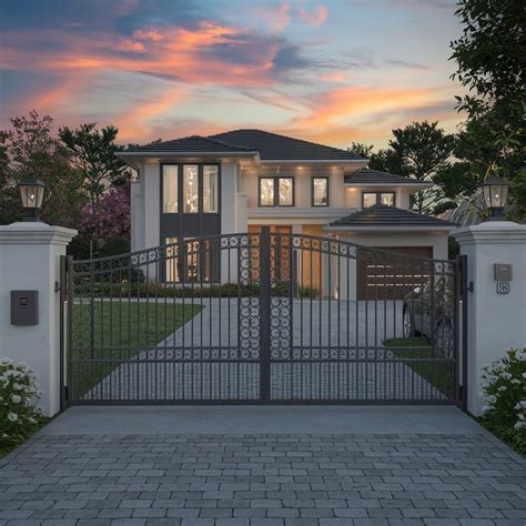 Driveway Gate Designs Ideas 15 Ways To Enhance Your Homes Entrance