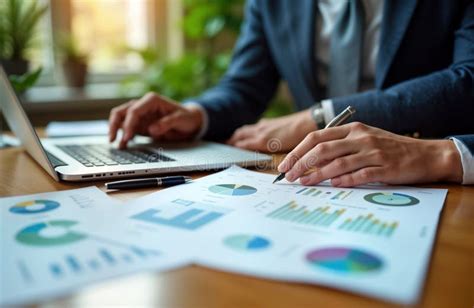 Business People Review Financial Reports Advisors Analyze Investment