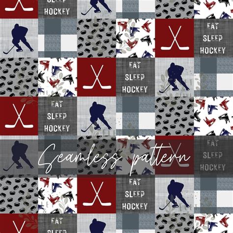 Hockey Quilt Etsy