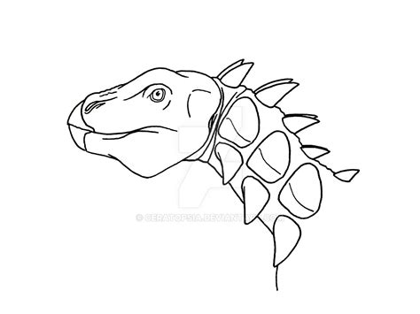 Lineart Jakapil By Ceratopsia On Deviantart