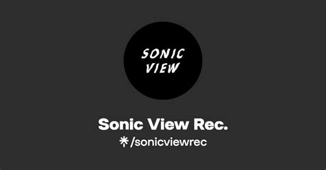 Sonic View Rec Instagram Linktree