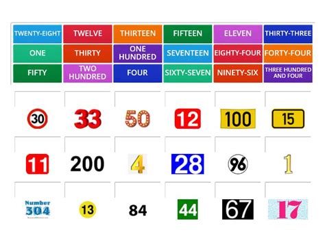 Match The Numbers Match Up