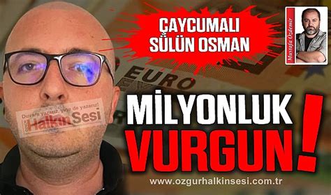 Mİlyonluk Vurgun Kilimli Zonguldak Haberleri Özgür Halkın Sesi