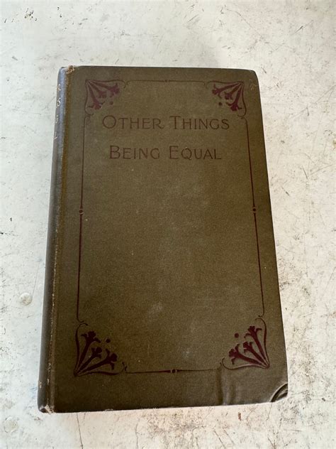 Other Things Being Equal Jami Ray Vintage