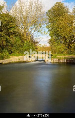 Shawford Lock On The Itchen Navigation Between Shawford And Twyford In