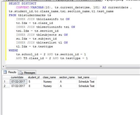 Sql Server 2008 How To Use Distinct With Where Clause And Inner Join