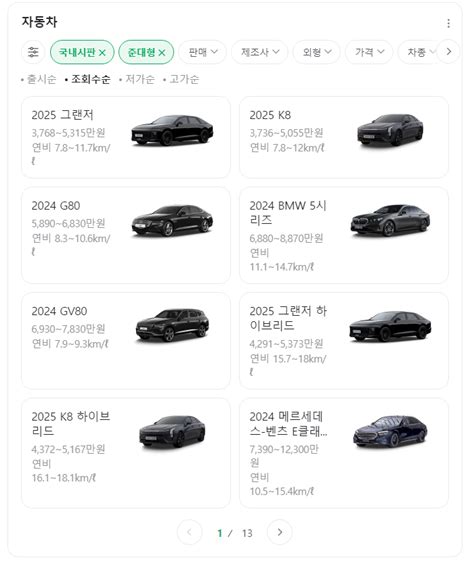 153오토테크 자동차 분류 기준 세그먼트차급의 뜻과 종류