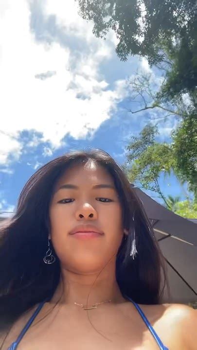 Pinay In Bikini Looks Hotnatural Filtered Swmmngpool From Rivergood