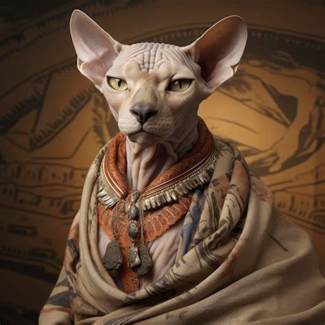 Canadian Sphynx Premium Ai Generated Image