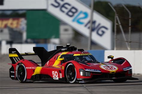 La Ferrari Hypercar 499p En Essais à Sebring