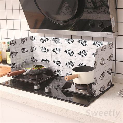 Sweetly Kitchen Anti Oil Splatter Shield Guard Anti Splash Block