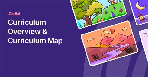 Curriculum Overview And Curriculum Map