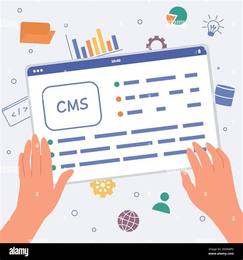 Content Management System Concept Design Or Cms Concept Design Software Development Website