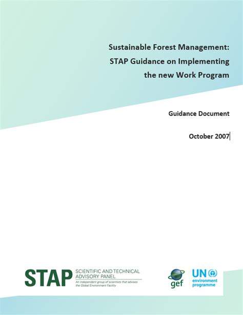 Sustainable Forest Management