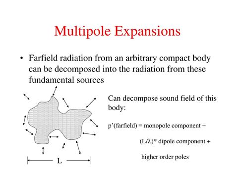 ppt the application of multipole expansions to unsteady combustion