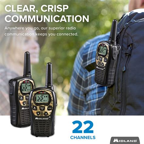 Midland Lxt535vp3 Frs Walkie Talkie Long Range Two Way Radio With