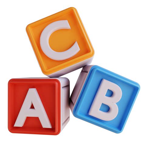 Abc Blocks Png
