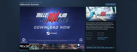 Steam Page Millennium Runners