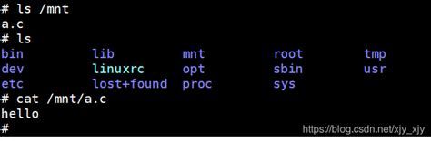 开发板挂载nfs的方法 开发板挂载虚拟机 nfs csdn博客