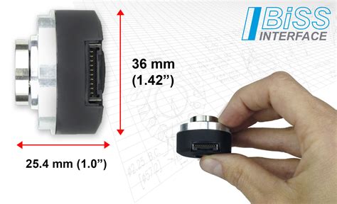 The A36r Absolute Encoder Designed For High Performance In A Compact