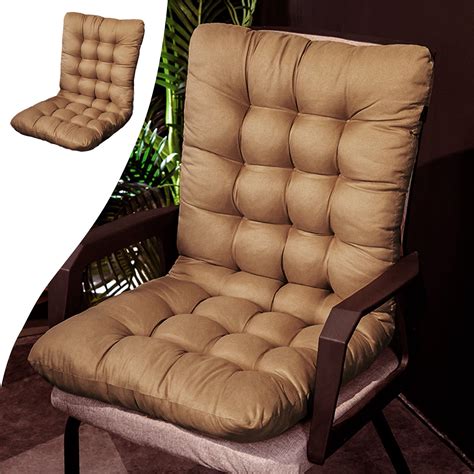 Xeovhv Patio Chair Cushion Tufted Outdoor High Back Patio Chair