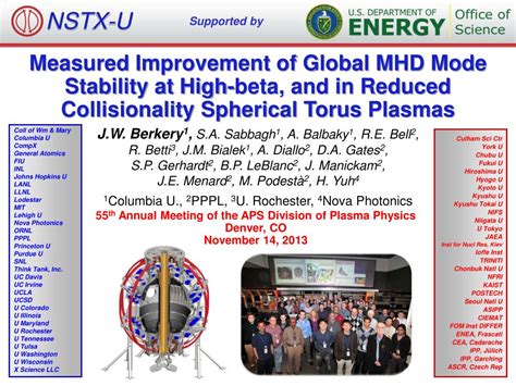 Ppt Nstx U Powerpoint Presentation Free Download Id2072797