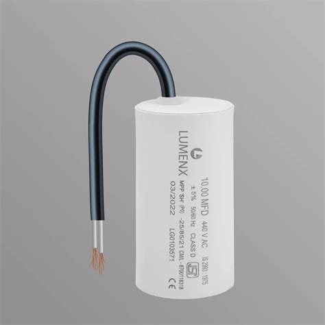 10 Mfd Pp Dry Wire Type At ₹ 170piece Motor Run Capacitors In Mumbai
