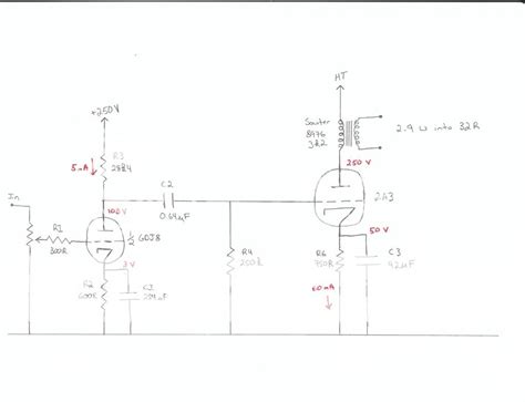 Se 2a3 Tube Amp Schematic Simons New Adventures In Hi Fi Design Of A