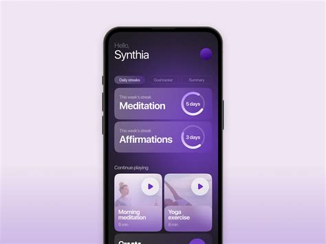 Mindfulness App By Jade On Dribbble
