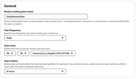 Implementing Restore Testing For Recovery Validation Using Aws Backup Aws Storage Blog