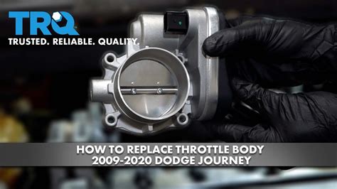 How To Replace Throttle Body Dodge 2009 2020 Journey Youtube