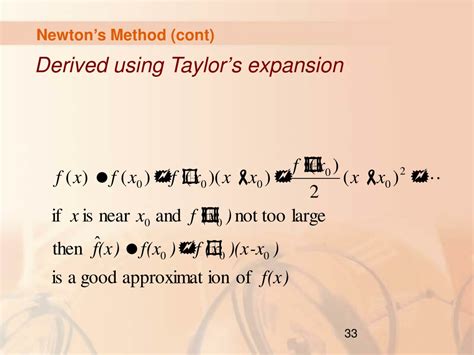 Ppt Efficient Root Finding Methods With Secant Algorithm Powerpoint