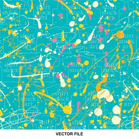 Splash Circle Spray Splatter 31 T Shirt Stock Art