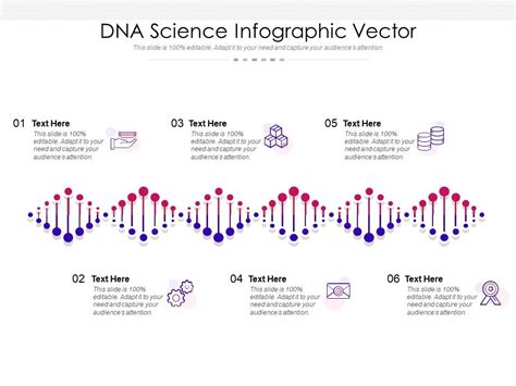 DNA Science Infographic Vector Ppt PowerPoint Presentation Inspiration Background Image PDF