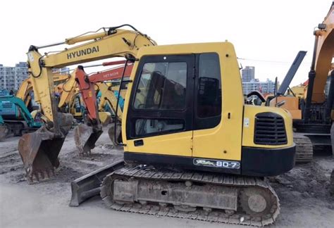 Hyundai R80 7 Small Crawler Excavator 8 Ton 76 Hp Price From Rs0
