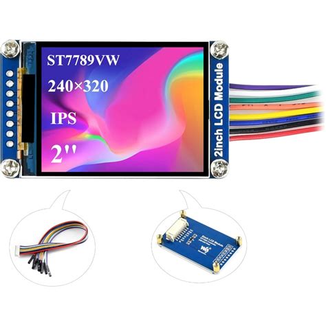 2inch Spi Lcd Display Module Screen Compatible With Raspi Rpi Raspberry