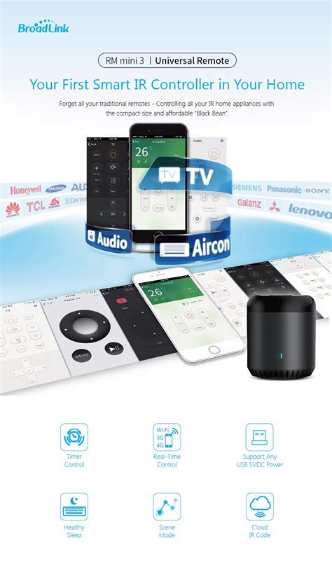 BroadLink RM Mini 3, Thiết bị trung tâm điều khiển hồng ngoại - Gu Công ...