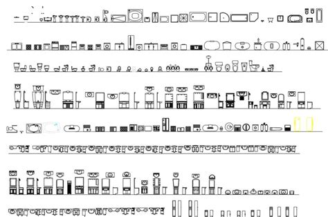Mega Autocad Illustrations D DWG CAD Library Templates Drawings Bundle Plants People Sofa