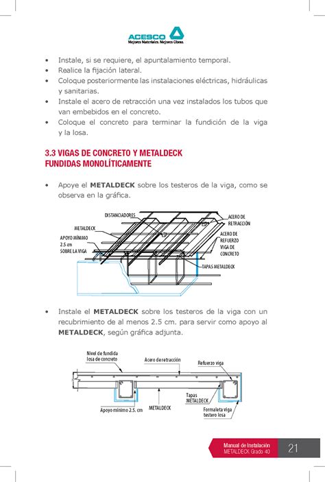 Elarchy Graphics Manual Instalacion Metaldeck Grado 40