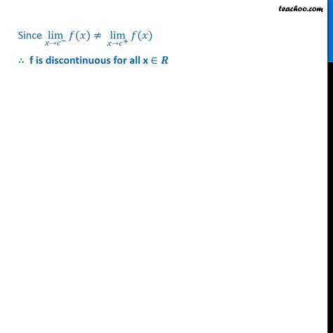 Example 15 Find All Points Of Discontinuity Of Greatest Integer Ex