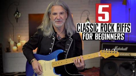 5 Beginning Rock Riffs For Guitar Premier Guitar