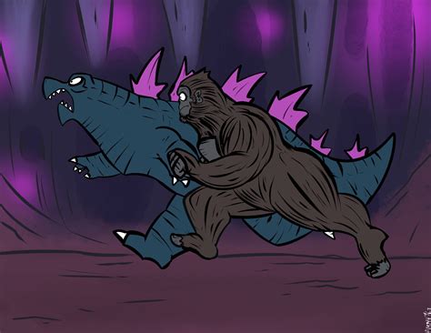 Godzilla Godzilla Monsterverse Godzilla Evolved King Kong