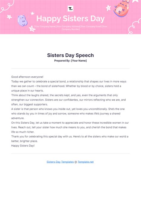 Free Speech Templates And Examples Edit Online And Download