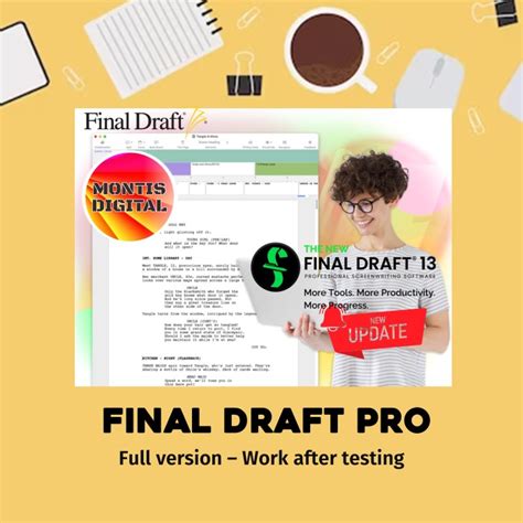 Jual Final Draft 2024 V13 2 0 Full Aplikasi Screewriting Profesional