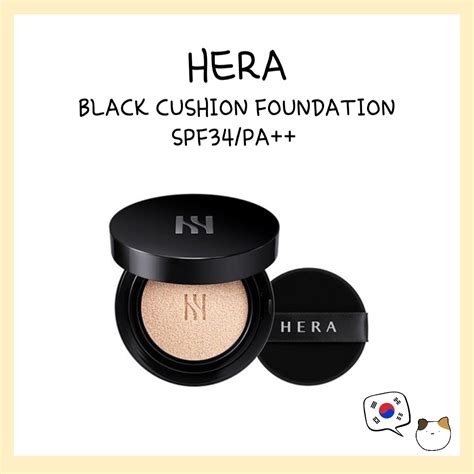 New Ver Hera Black Cushion Foundation Spf34pa15g Main Only Shipping From Korea