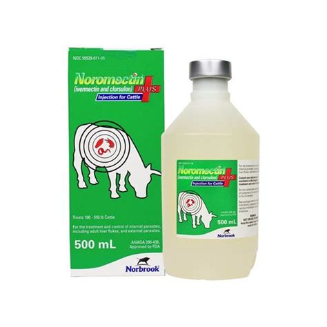 Norbrook Noromectin Plus Injection For Cattle 500ml