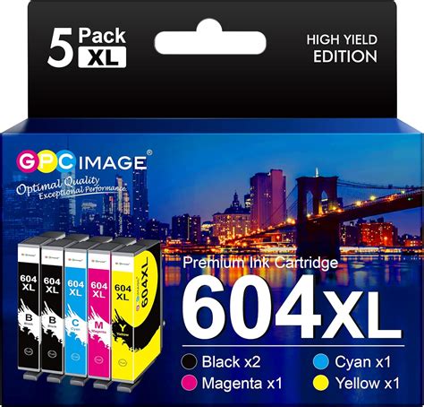 Gpc Image Printer Cartridges 604 604xl Compatible With Epson 604 Ink