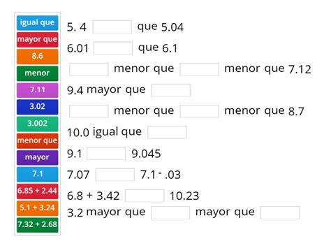 Mayor Que O Menor Que Kata Yang Hilang