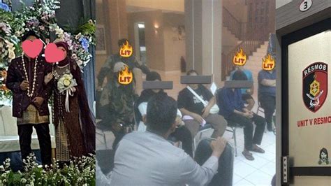 Pengantin Baru Jalani Malam Pertama Di Polsek Gara Gara Dikerjain