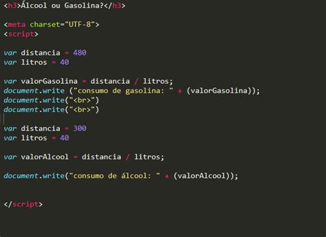 Exercício Álcool Ou Gaolina Javascript E Html Desenvolva Um Jogo E Pratique Lógica De